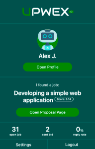 Upwex.io | AI Tools for Upwork & Pipedrive Sync