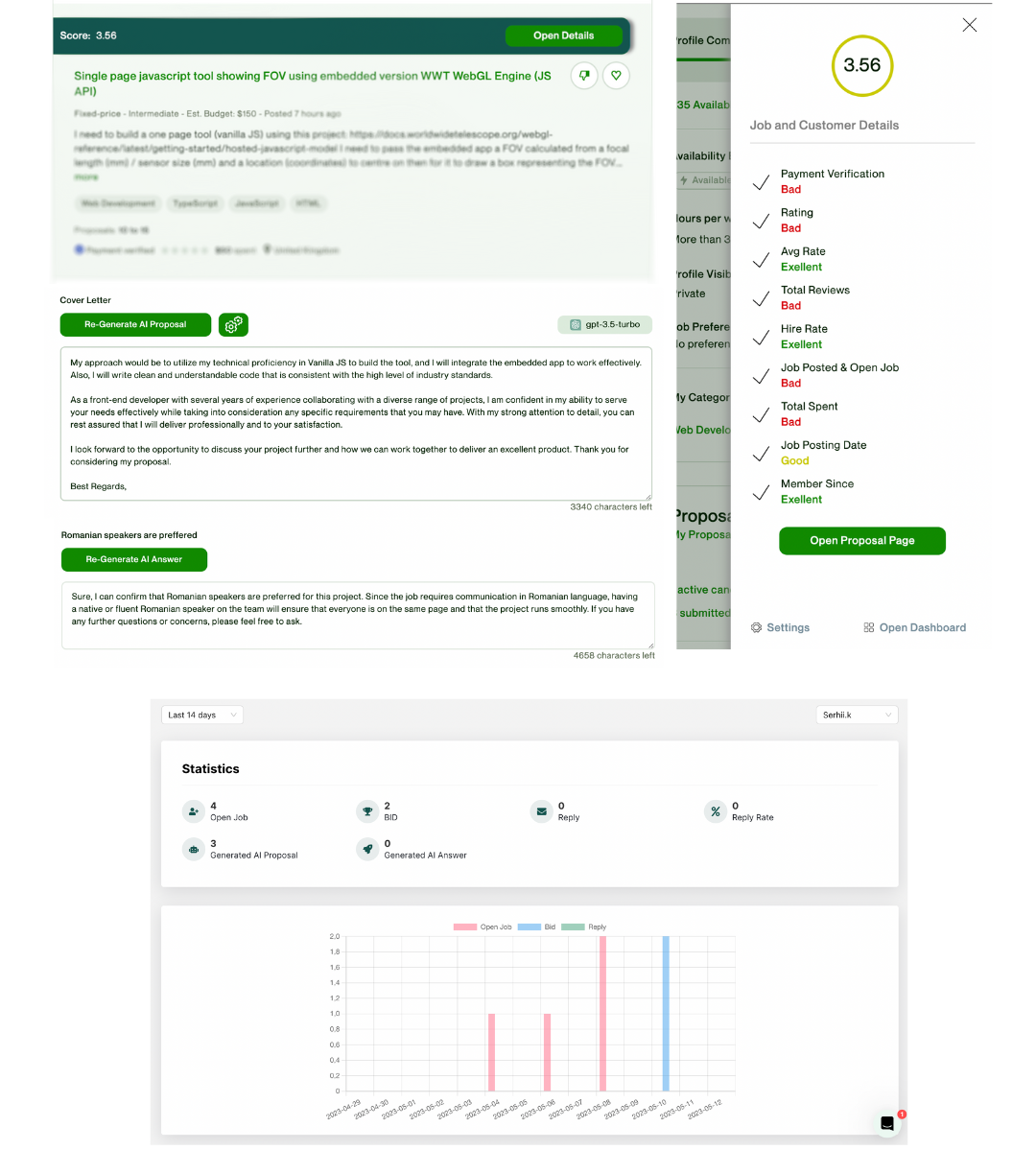 Upwork Chrome Extension: Productivity Tools for Upwork | Upwex.io