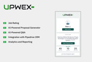 Upwex.io | AI Tools for Upwork & Pipedrive Sync